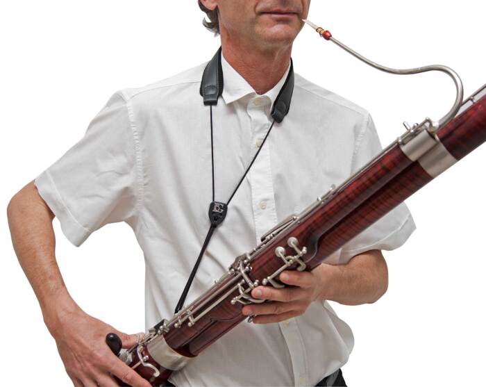 BG bassoon leather strap B04 - i.K.Gottfried ApS