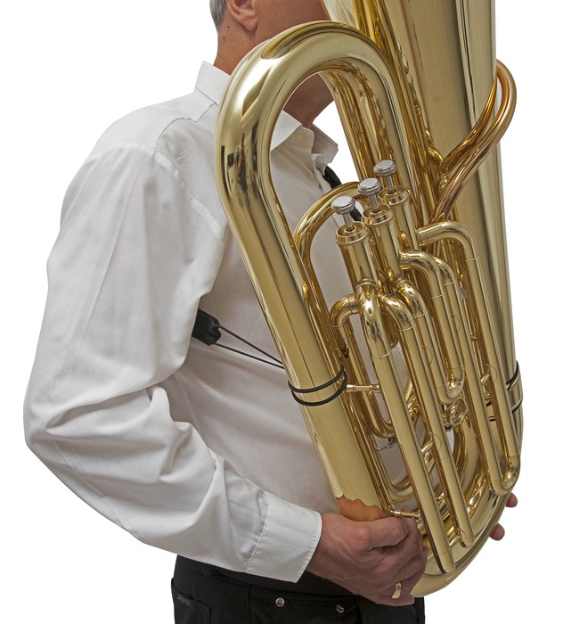BG T03 shoulder strap for tuba - euphonium - i.K.Gottfried ApS